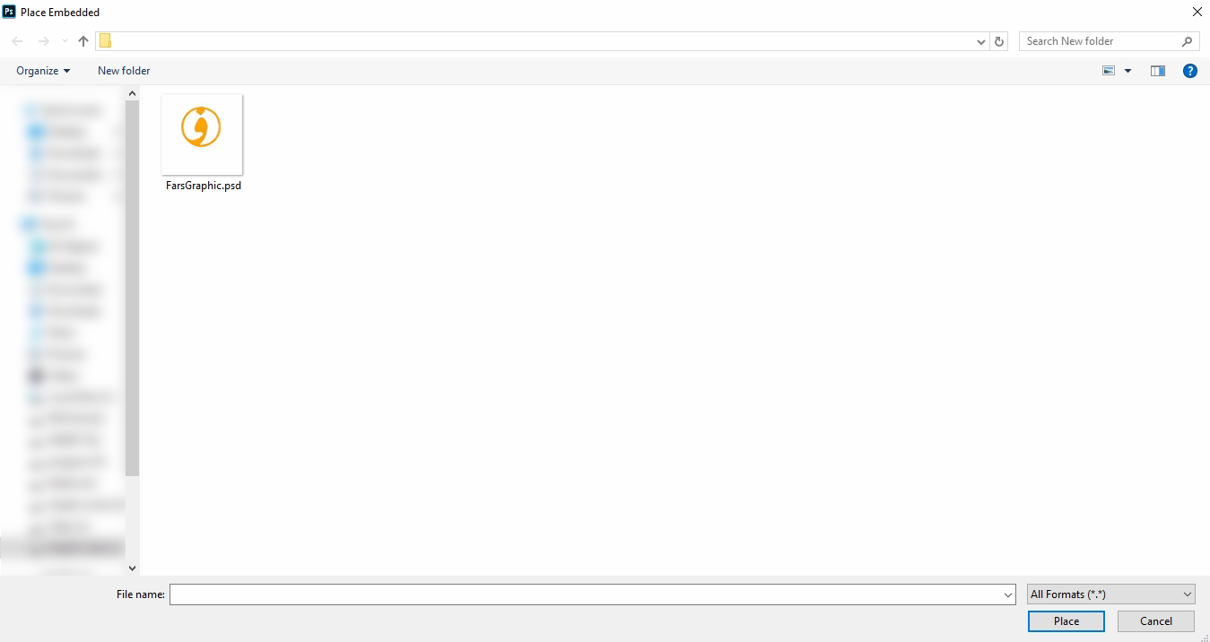 آموزش گزینه های Place Embedded و Place Linked و Package در فتوشاپ