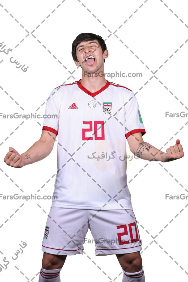 ۱۰ تصویر دور بری شده سردار آزمون فارس گرافیک